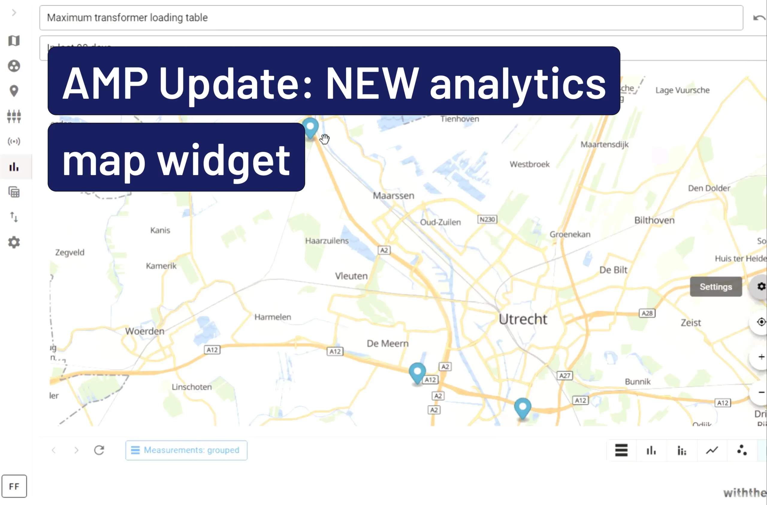NEW analytics map widget - Withthegrid