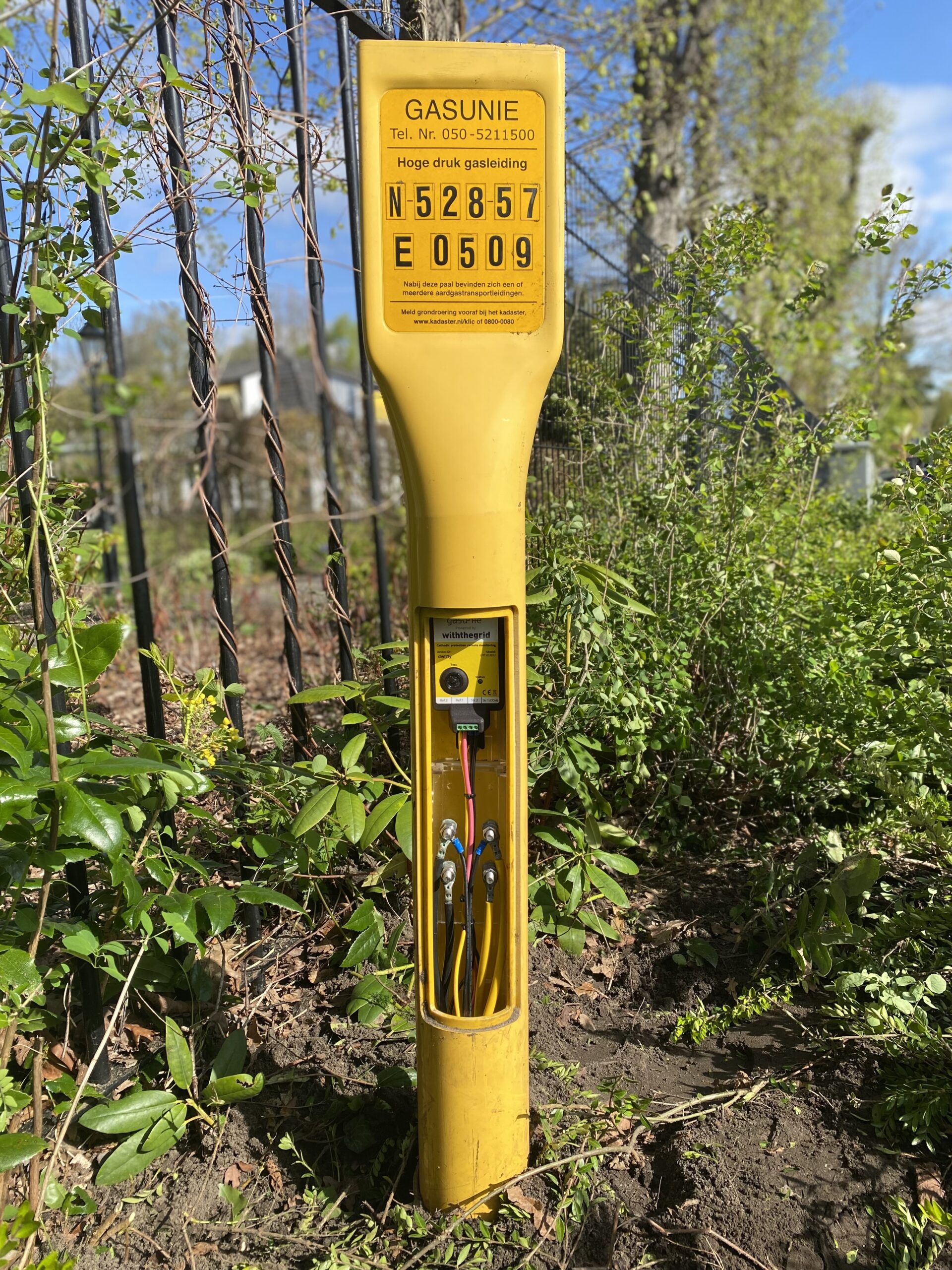 Gasunie digitaliseert kathodische bescherming met Withthegrid